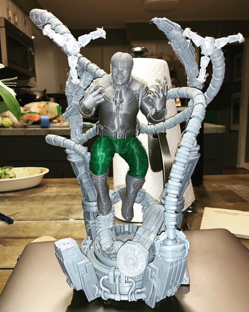 Doc Ock Marvel Spider-man Doctor Octopus Octavius 3D Print - Etsy