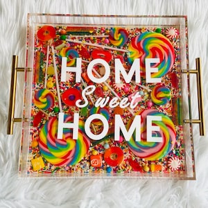 Custom Tray- Choose Your Own Words, Letters, Materials, Phrase, or Tray ...