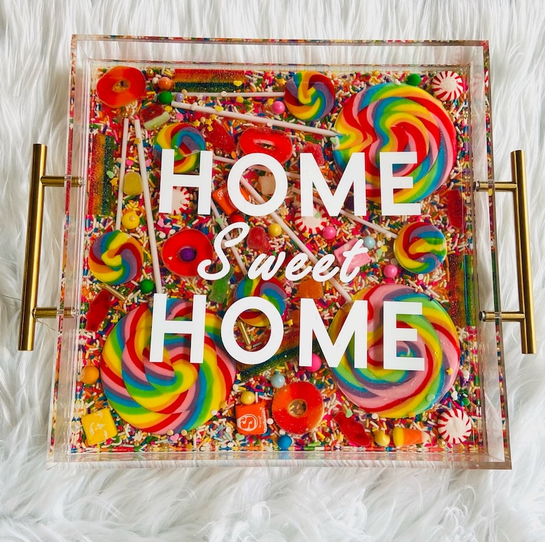Custom Tray- Choose Your Own Words, Letters, Materials, Phrase, or Tray ...