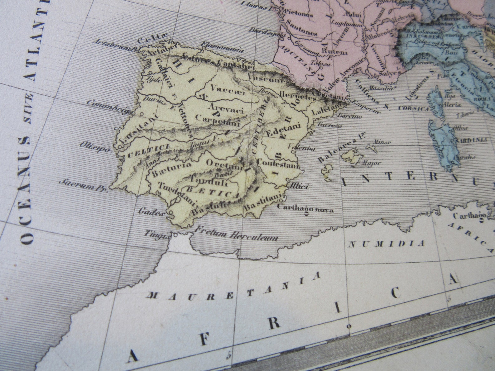 Old Vintage French Map of Europe for Art/cartography/map - Etsy