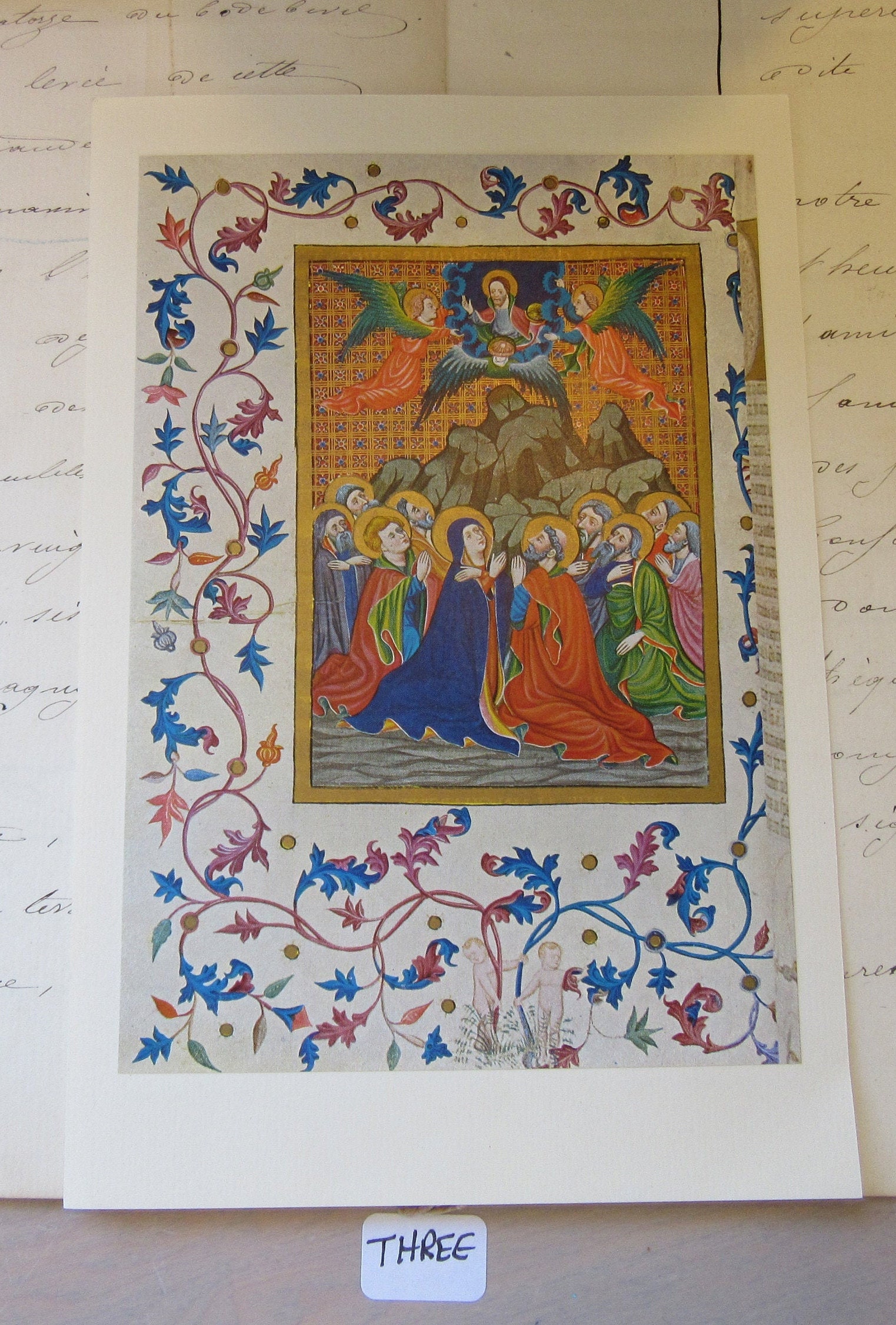 Old French Catholic Religion/relic Art/french Art/relic Religious ...