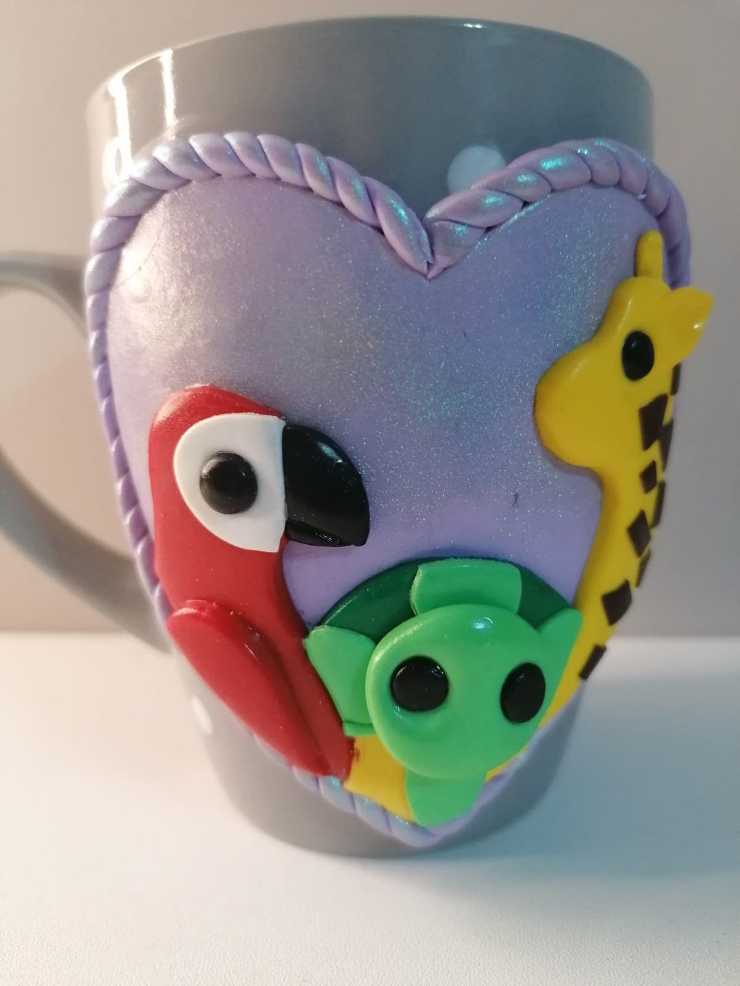 Adopt Me Pets Parrot Mug Coffee Cake Birthday Drinking Gift Handmade ...