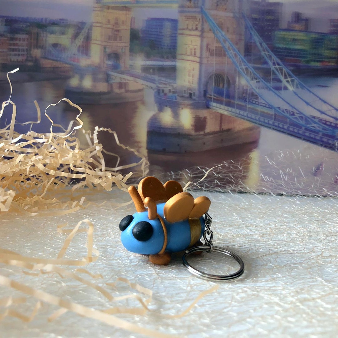 Adopt Me Toy Queen Bee Charm Gift Surprise Handmade Craft Polymer Clay ...