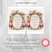 ANN - Regency Pink Floral Girl Baby Shower Invitation Template ...