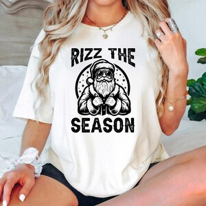Rizz the Season Svg, Skibidi Rizzmas Svg, Merry Rizzmas Png, Santa ...