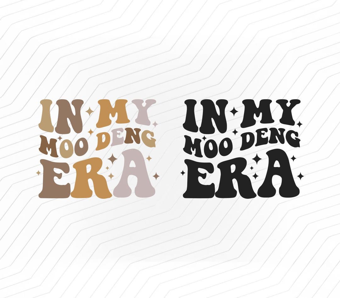 Moo Deng Era Meme Svg, Funny Moo Deng Svg, Moo Deng Fan Club, Cute Baby ...