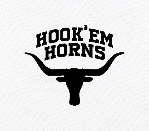 Hook Em Horns Logo Hook Em Horns Texas Longhorns Football Art Shirt,