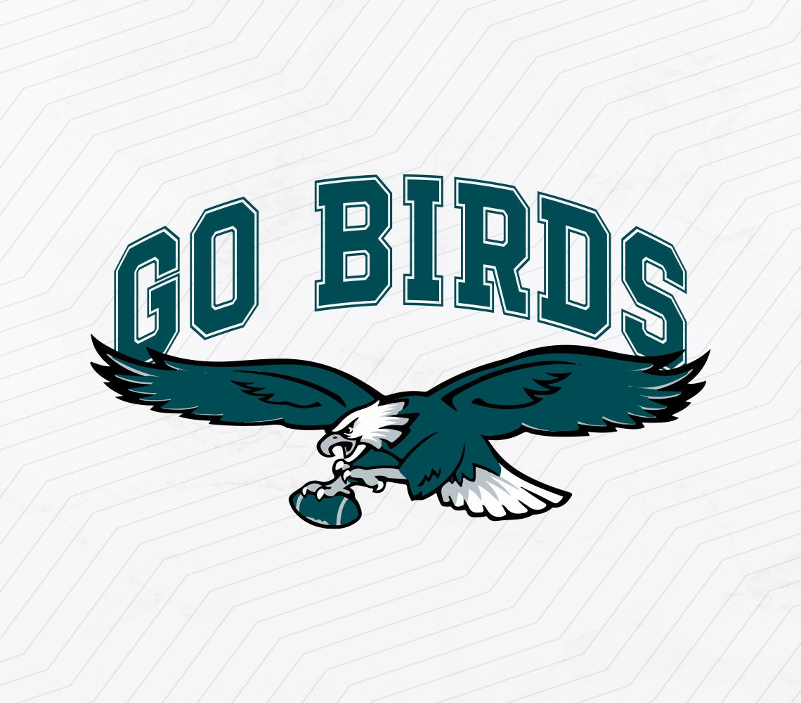 Go Birds Svg, Eagles Svg, Sundays for the Bird, Philadelphia Football ...