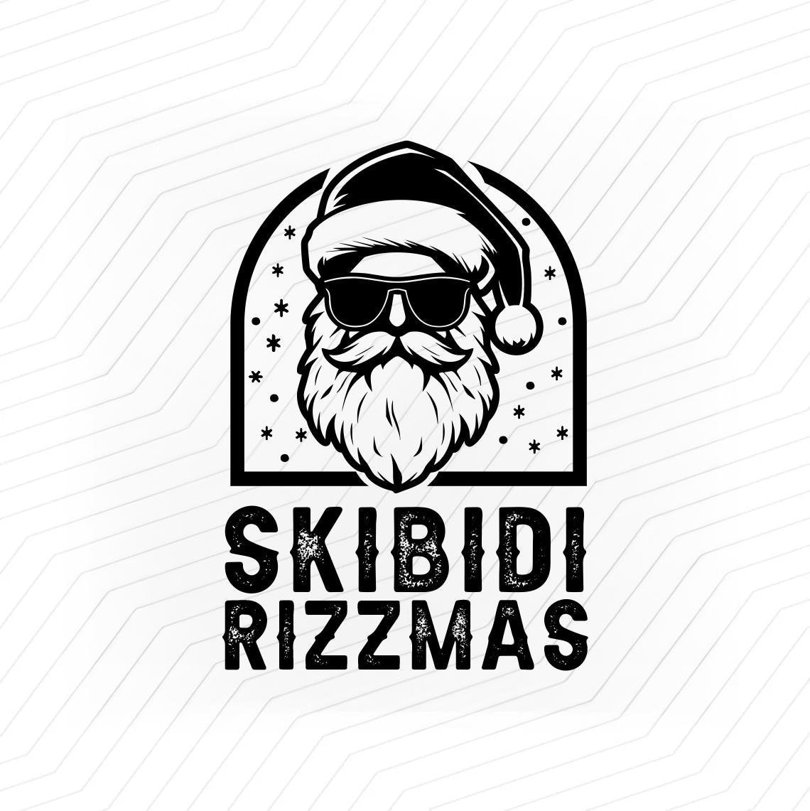 Skibidi Rizzmas Svg, Merry Rizzmas Png, Rizz the Season Svg, Santa ...