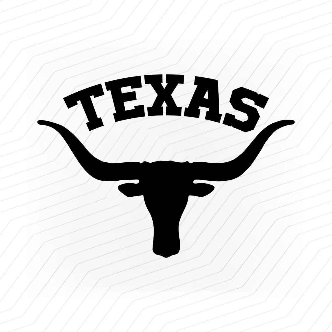 Texas Svg, Texas Bull Svg, Texas Longhorn Head, Texas Football, Cricut ...