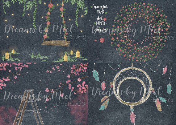 Overlay Mila's Collection Sidewalk Chalk Art - Etsy