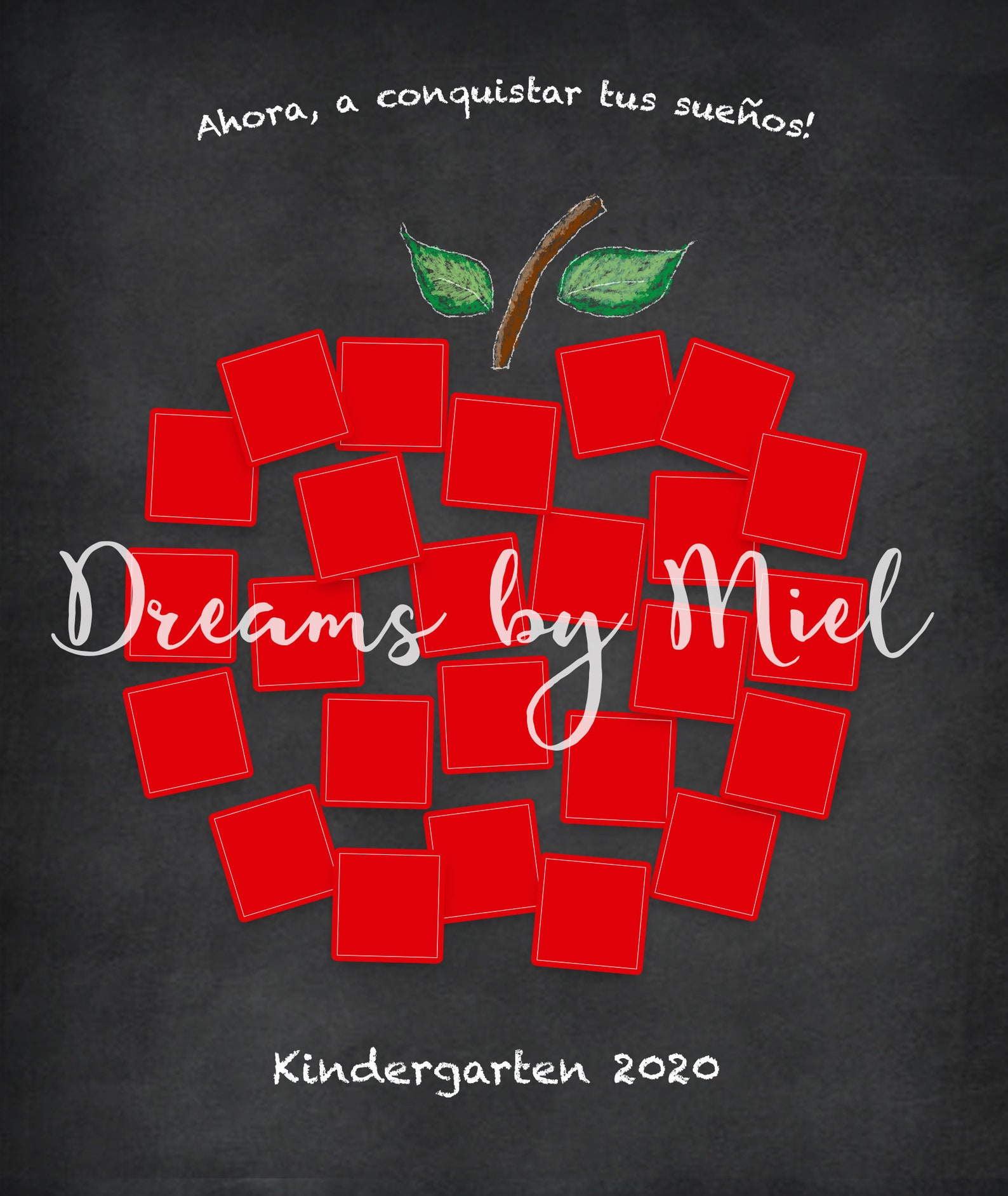 Template Graduation Chalk Board - Etsy