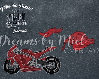 Motorcycle Overlay - Etsy