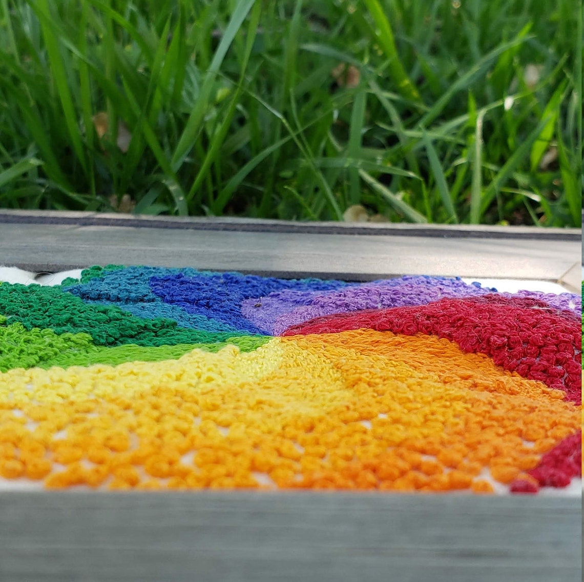 Color Wheel Pinwheel, Digital Pattern, Modern Embroidery, Stitching ...