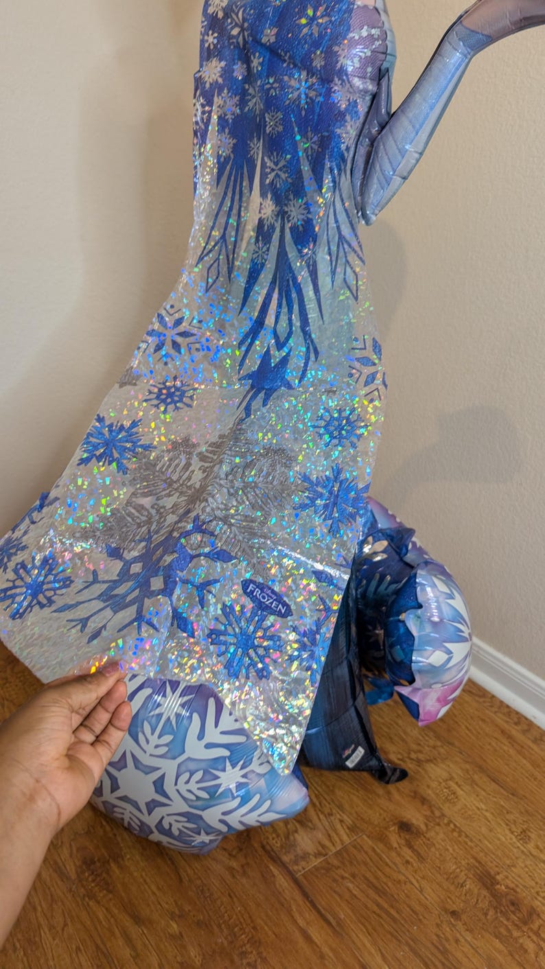 Life Size 57" Airwalkers Elsa the Snow Queen Foil Balloon,disney's ...
