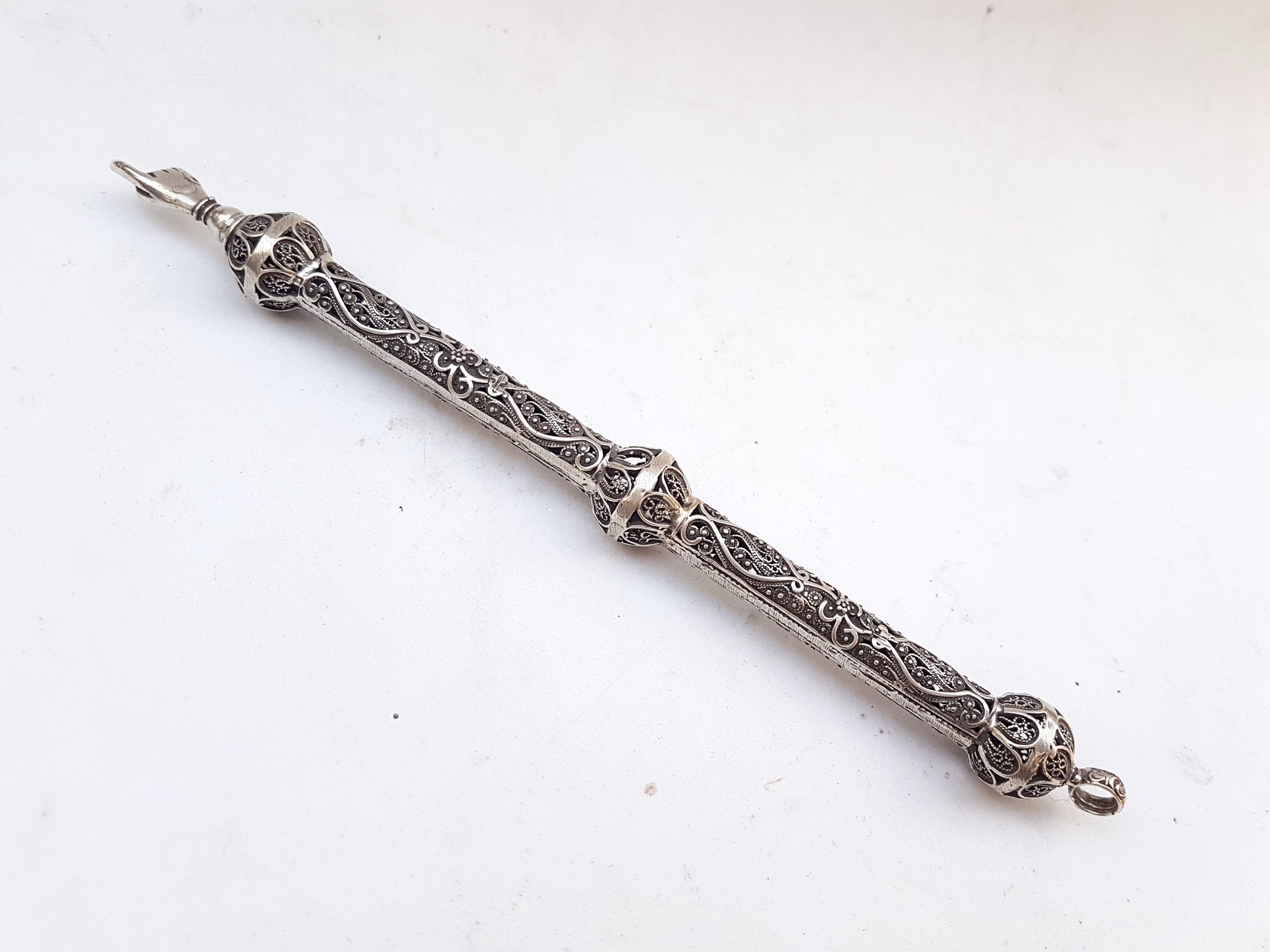 Yad Torah Pointer, Jewish Wedding Gift, Judaica Gift, Yemenite Filigree ...