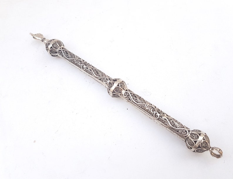 Yad Torah Pointer, Jewish Wedding Gift, Judaica Gift, Yemenite Filigree ...