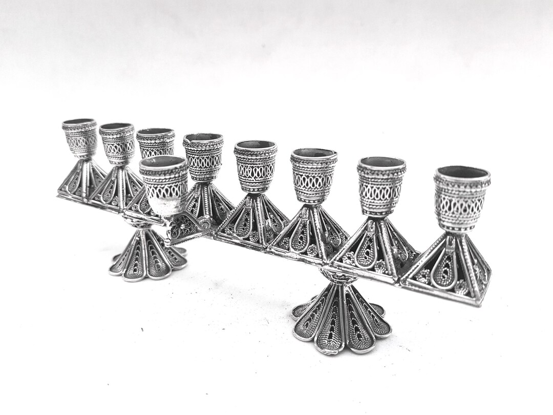 Hanukkiah, Special Menorah, Candlesticks Menorah, Chanukah Gift, Unique ...