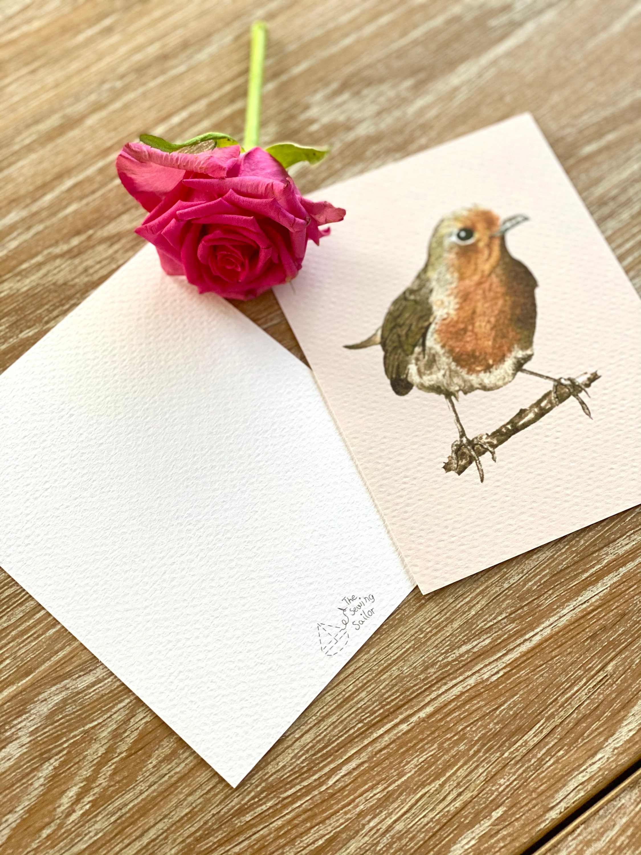 Watercolour Bird Postcards Set | Garden Birds Stationery | 100% ...