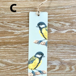 GARDEN BIRDS BOOKMARKS. Handmade, 100% Eco-friendly and Luxury ...