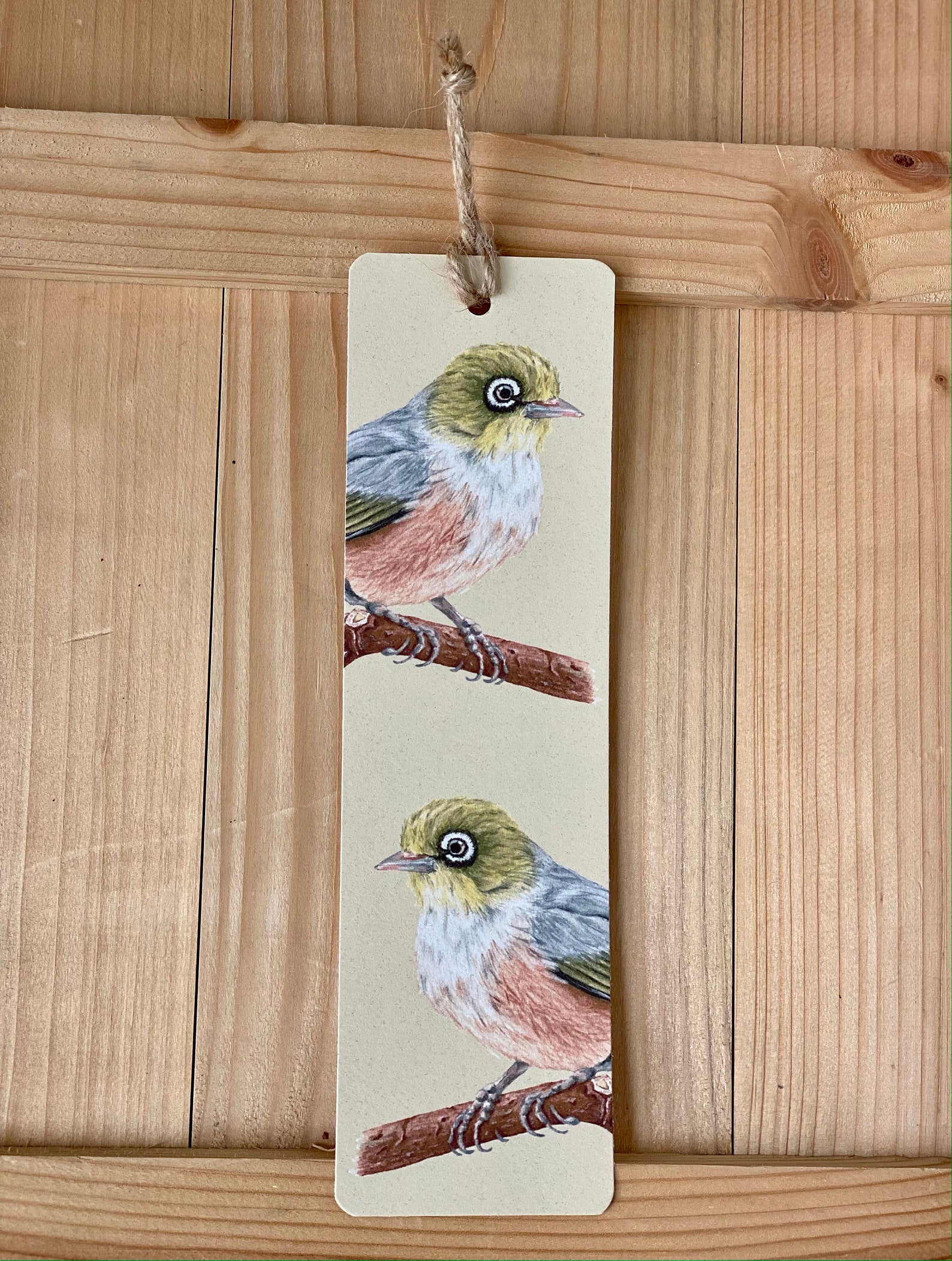 New Zealand Native BIRDS BOOKMARKS. Handmade, 100% Eco-friendly and ...