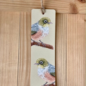 New Zealand Native BIRDS BOOKMARKS. Handmade, 100% Eco-friendly and ...