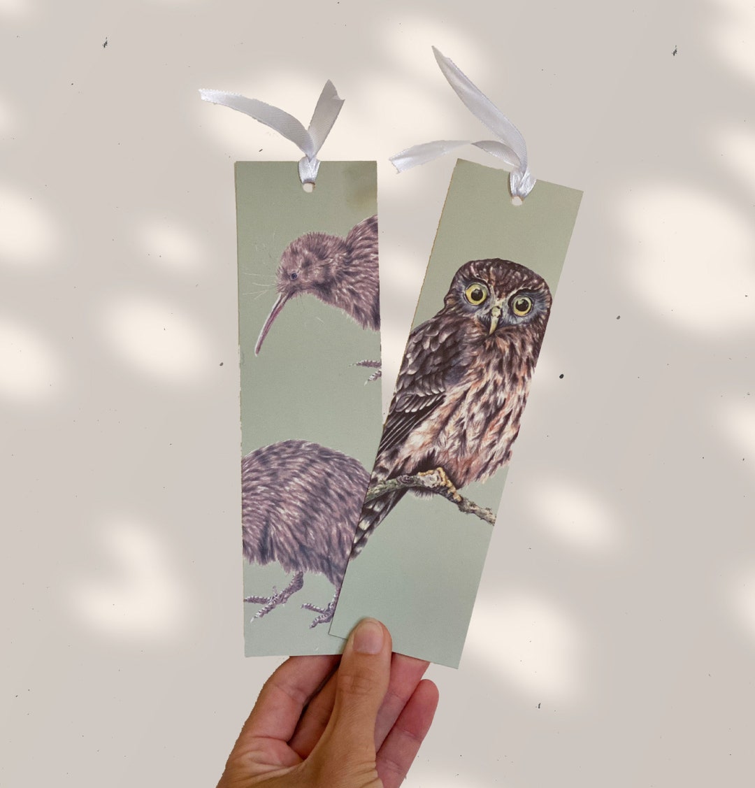 New Zealand KIWI and RURU BOOKMARKS. - Etsy