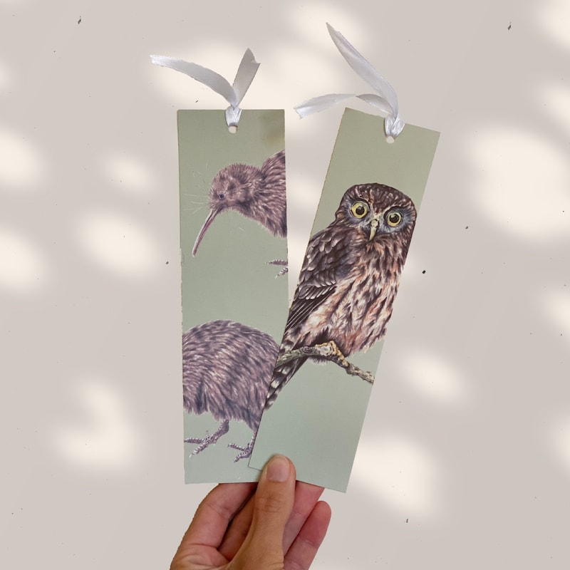 Kiwi Bookmark - Etsy