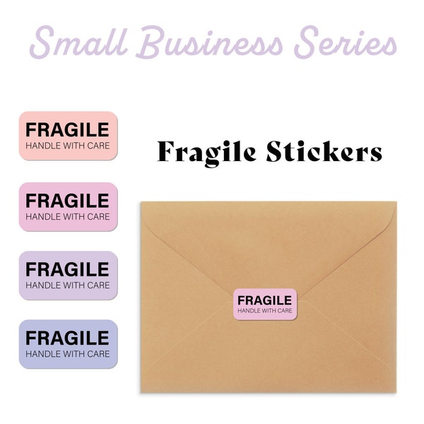 Fragile Stickers - Etsy