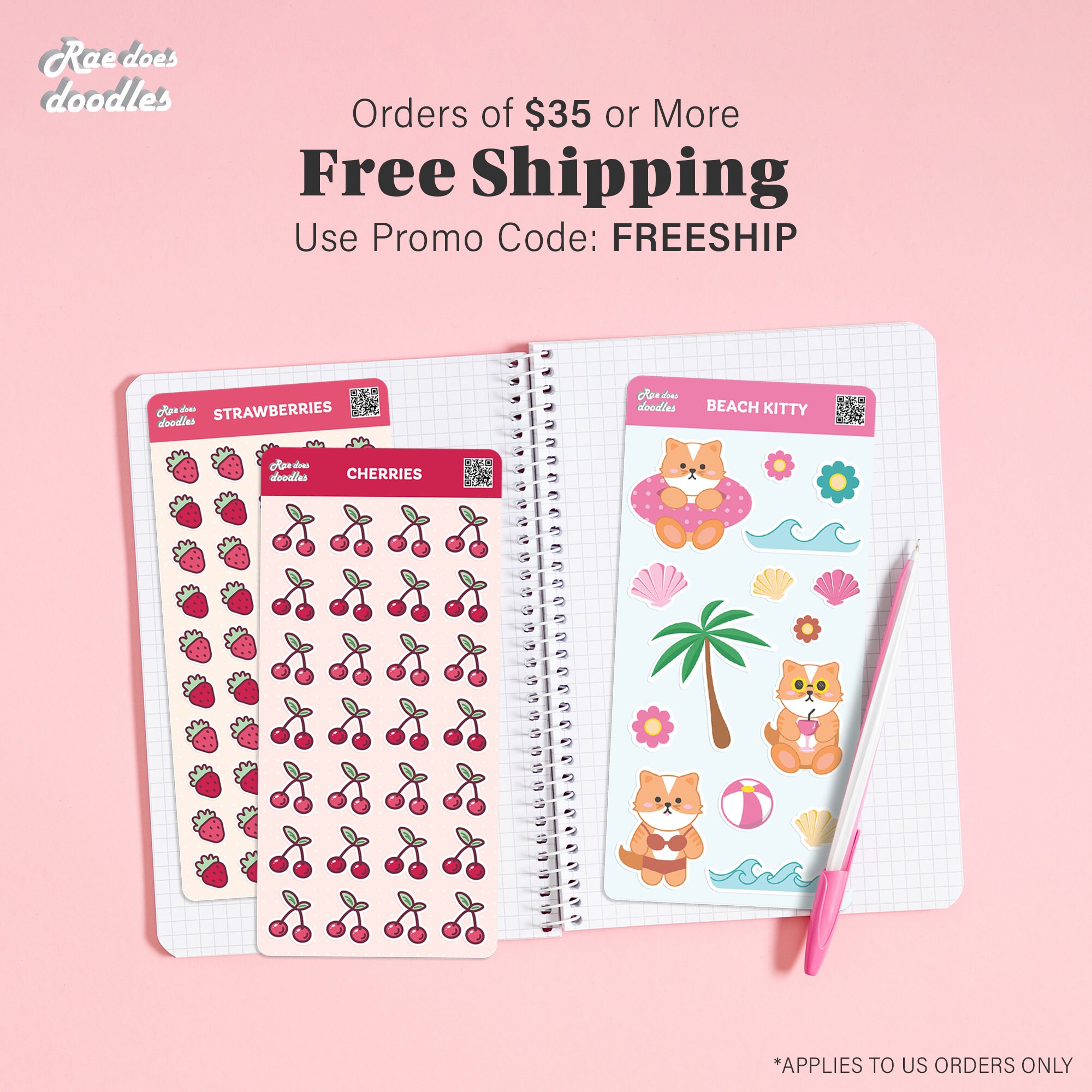 Camp Kitty Cat Character Camping Planner Stickers - Etsy