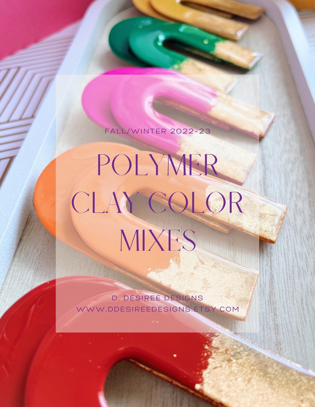 Fall/winter 2022-23 Polymer Clay Color Mixes - Etsy