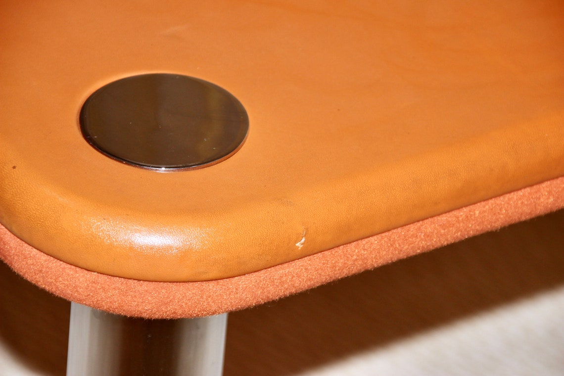 Knoll Attr. Felt and Leather 2-top Game Table - Etsy