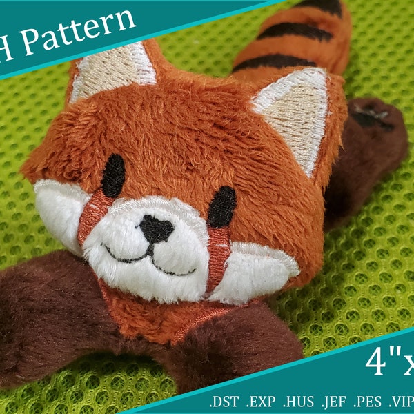 Red Panda Pattern - Etsy