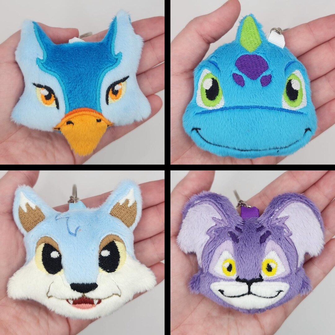 CLEARANCE - Virtual Pet Plushie Keychain - Etsy