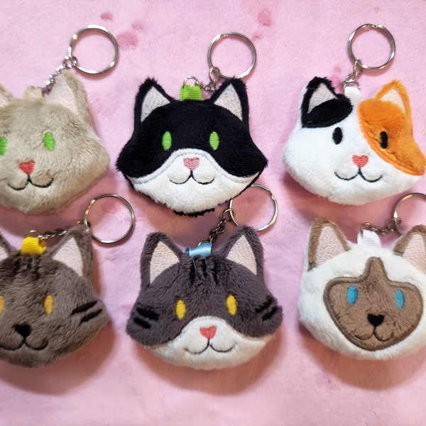 Keychain Cat Plushies - Etsy