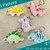 Chibi Dinosaur Plushie Charm ITH Digital Patterns Ankylosaurus ...