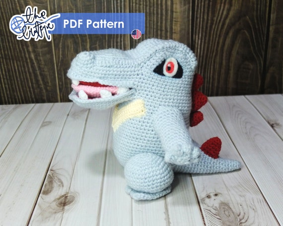 Totodile Pokemon Crochet Pattern | Etsy