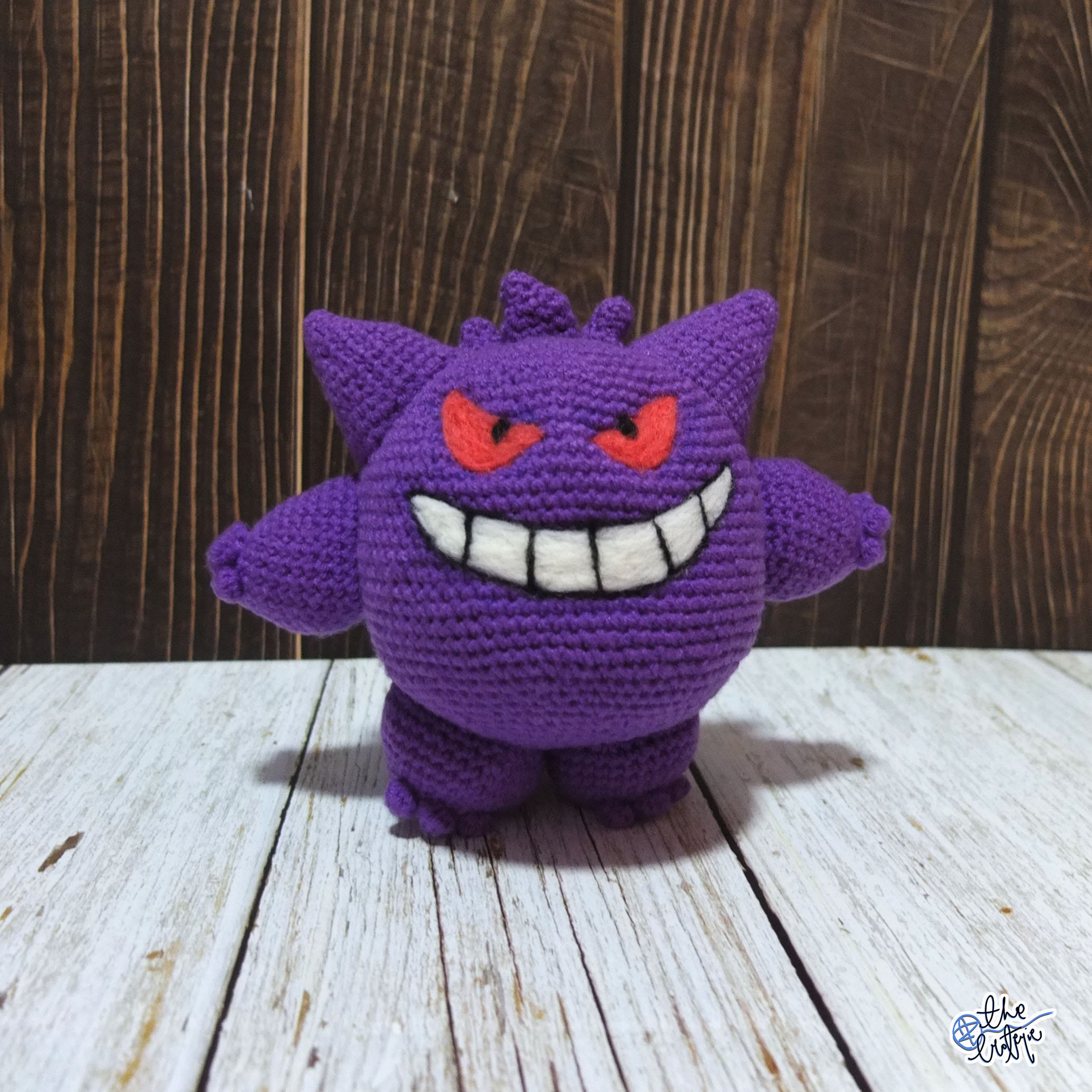 Gengar Crochet Pattern - Etsy