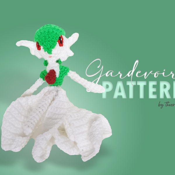 Gardevoir Crochet - Etsy