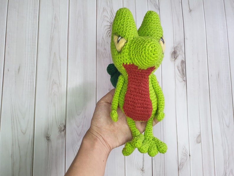 Treecko Pokemon Crochet Pattern | Etsy