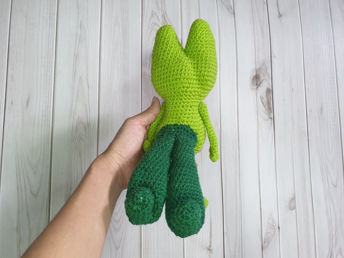 Treecko Pokemon Crochet Pattern | Etsy