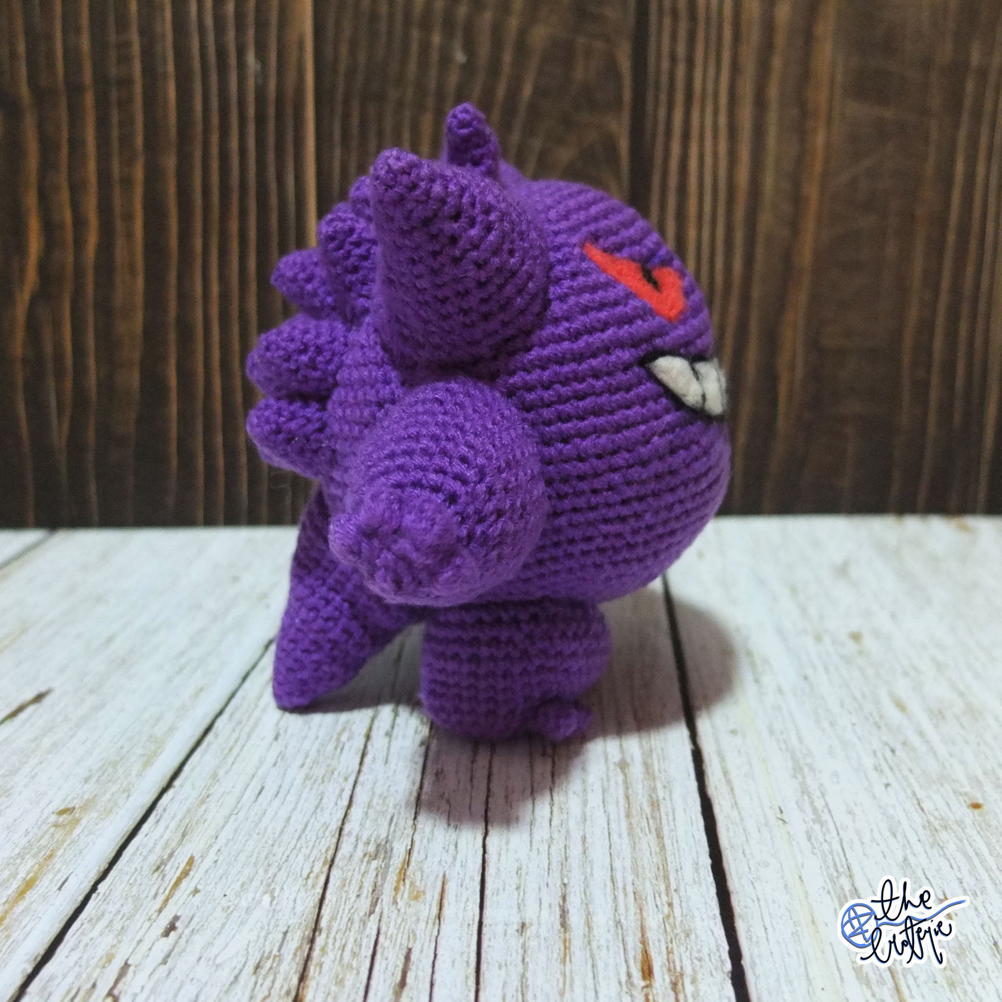 Gengar Crochet Pattern - Etsy