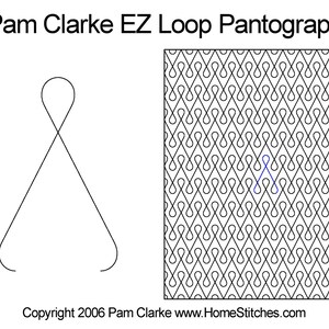 Modern Designs Simple :long Arm Quilting Deposit - Etsy