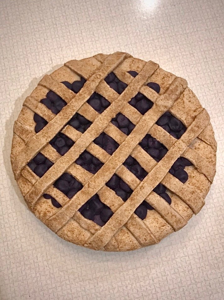 Primitive Faux Blueberry Pie - Etsy