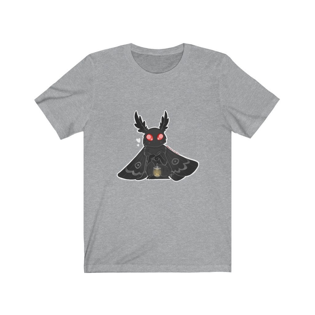 Tiny Mothman Holding a Lamp, Cryptozoology, Mothling, pawprints_in_the ...