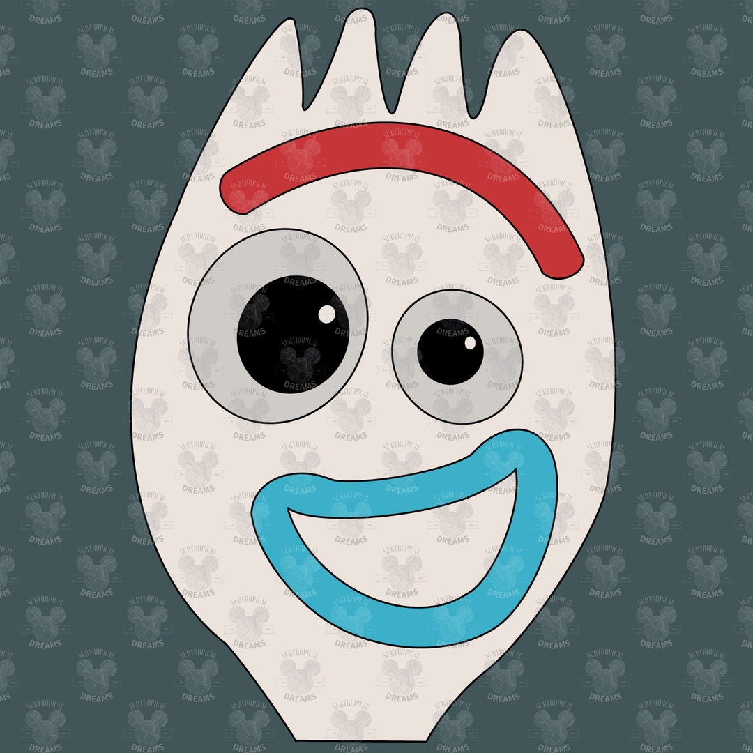 Toy Story Forky Head SVG - Etsy