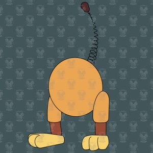 Toy Story Slinky Dog Face and Rump SVG - Etsy