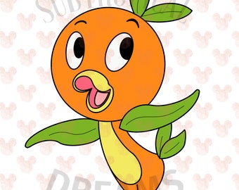 Orange Bird - Etsy