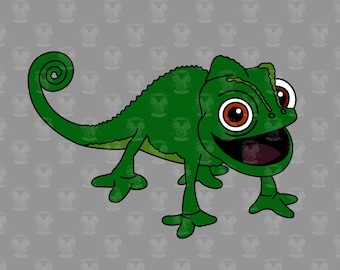 Princess Rapunzel SVG Tangled Bundle Rapunzel Flynn Rider Pascal Svg ...