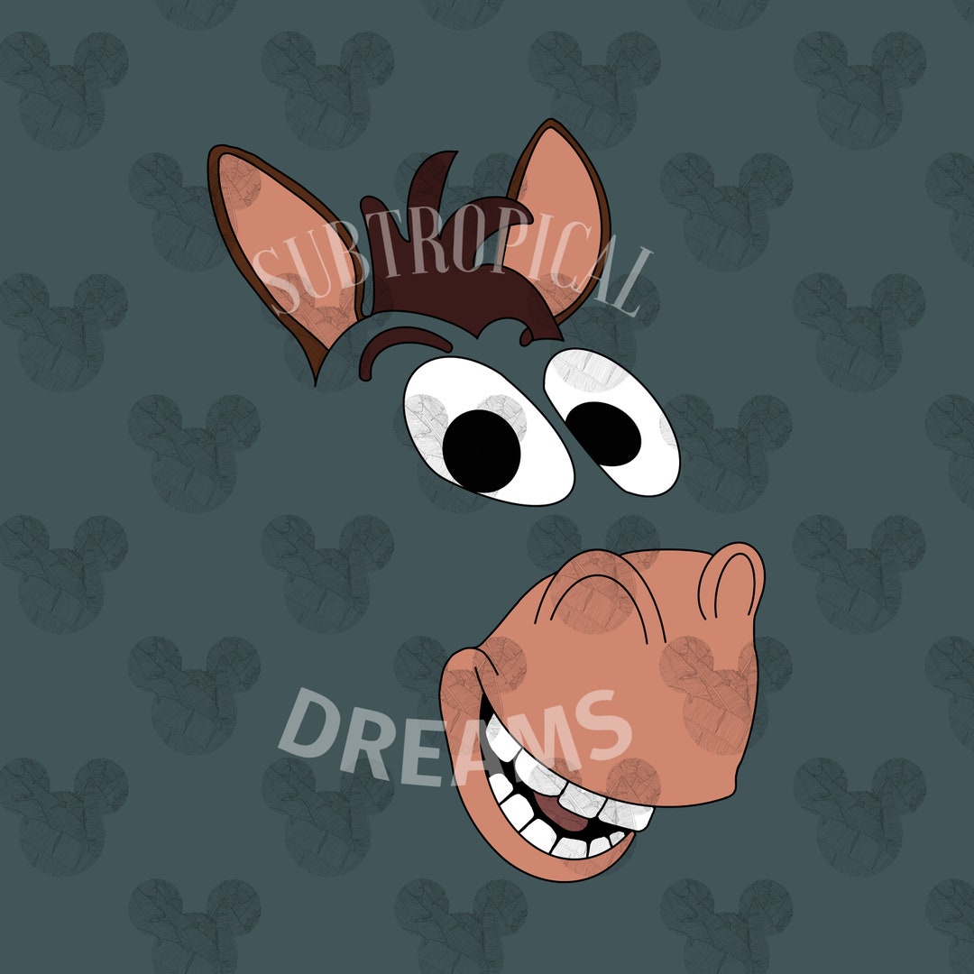 Toy Story Bullseye Face SVG - Etsy España